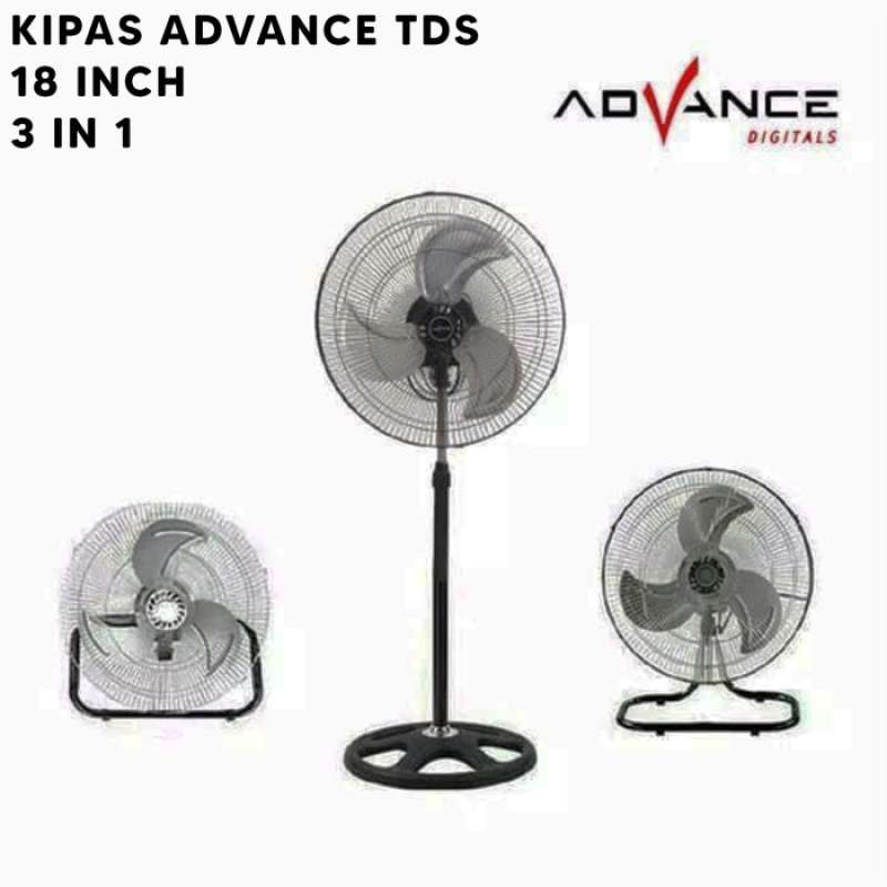 Promo Kipas Advance Tds-18 Tornado Fan 3 In 1 18 Inch Diskon 10% di ...