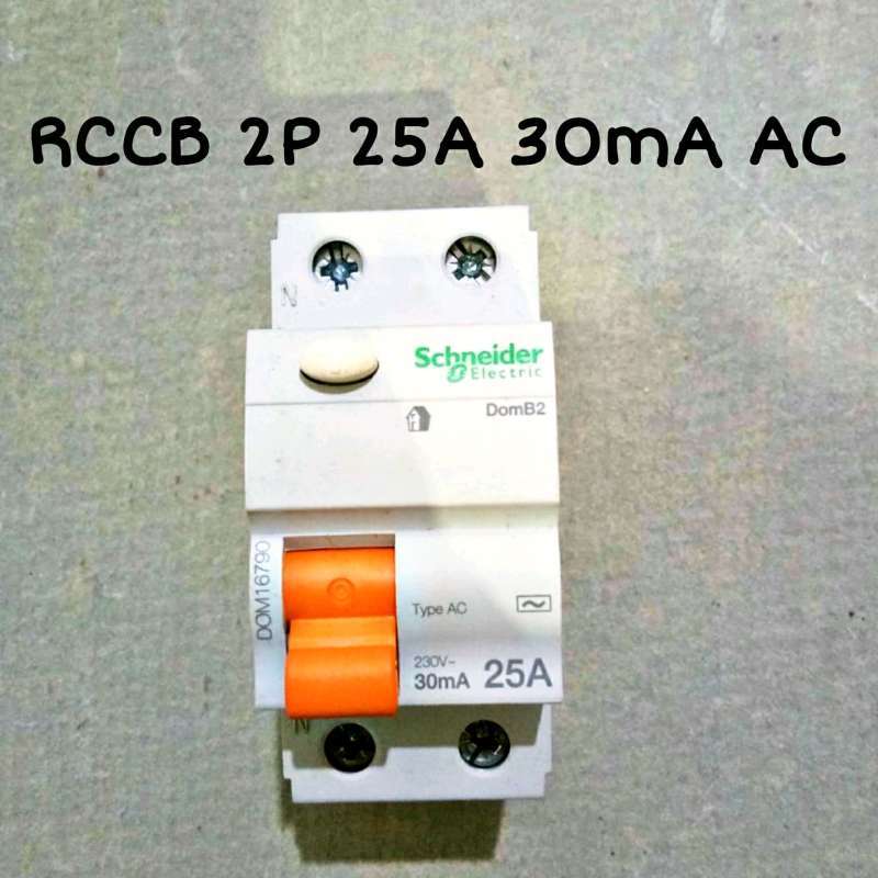 Jual Schneider RCCB 2P 25A mA AC di Seller SJS smg - Kranggan, Kota Semarang | Blibli