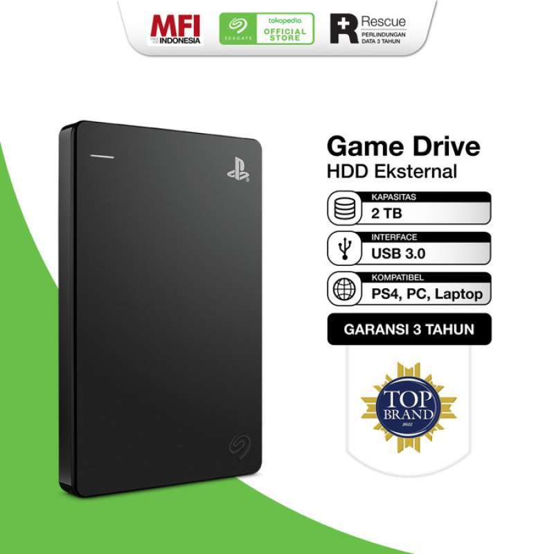 Jual Seagate Game Drive Hardisk Eksternal for PS4 2TB USB3.0 [FS] di ...