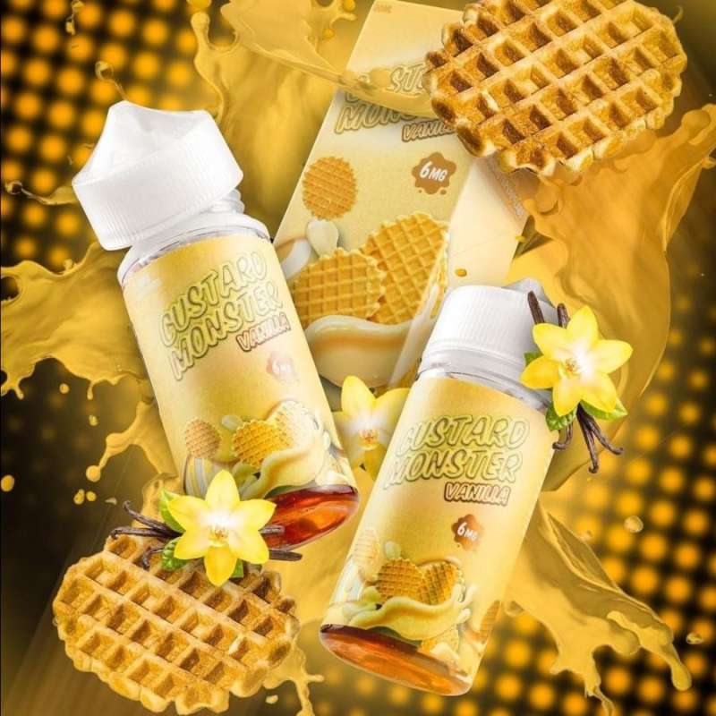 Jual Custard Monster Vanilla USA 100ML by Jam Monster Vape Labs ...