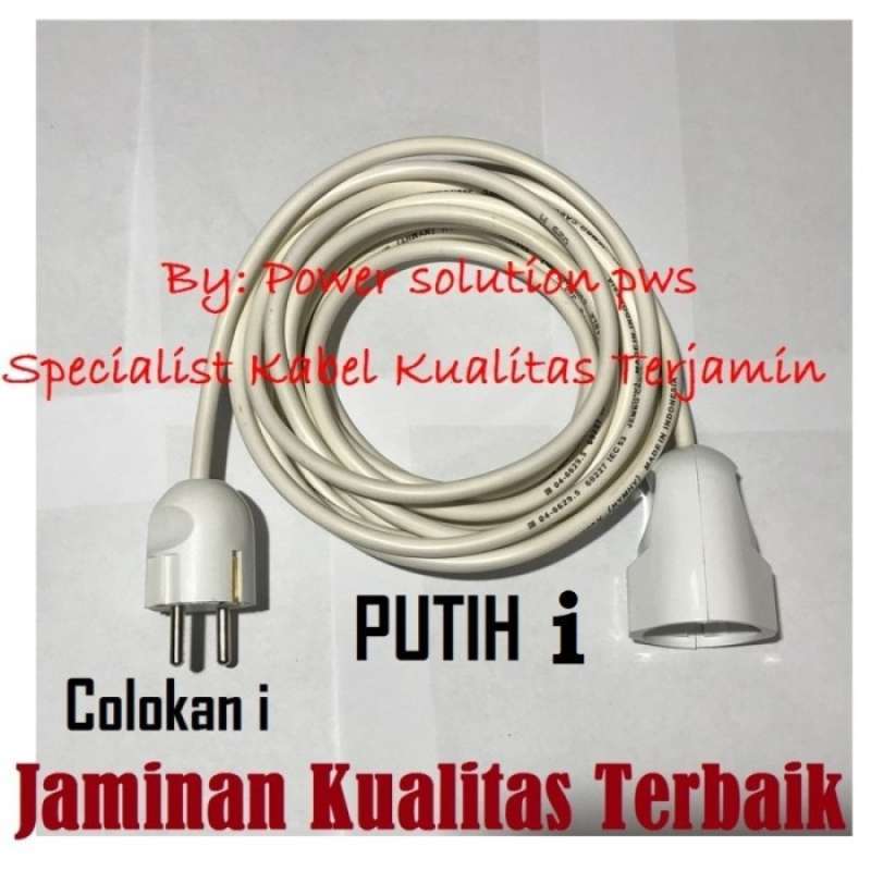 Promo Kabel Listrik Tambahan ( Extension ) 35 Meter Kabel Rol Colokan ...
