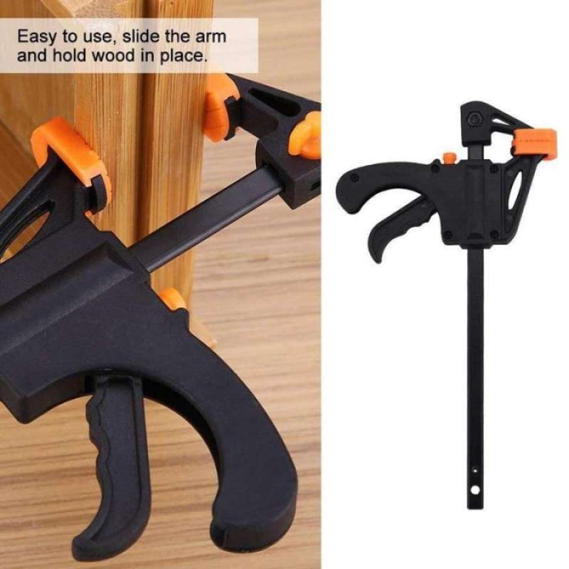 Promo Clamp Penjepit Kayu / Wood Clip Speed Squeeze Ratcheting di ...