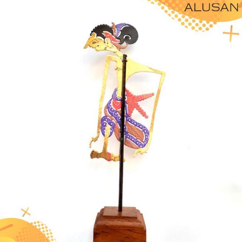 Jual Wayang kulit Puntadewa mini alusan [Tinggi wayang 11cm] di Seller ...