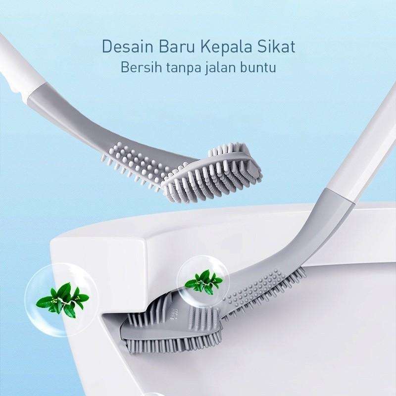 Jual MM-182 Sikat Silikon Untuk WC Kamar Mandi Toilet Kloset / Brush ...