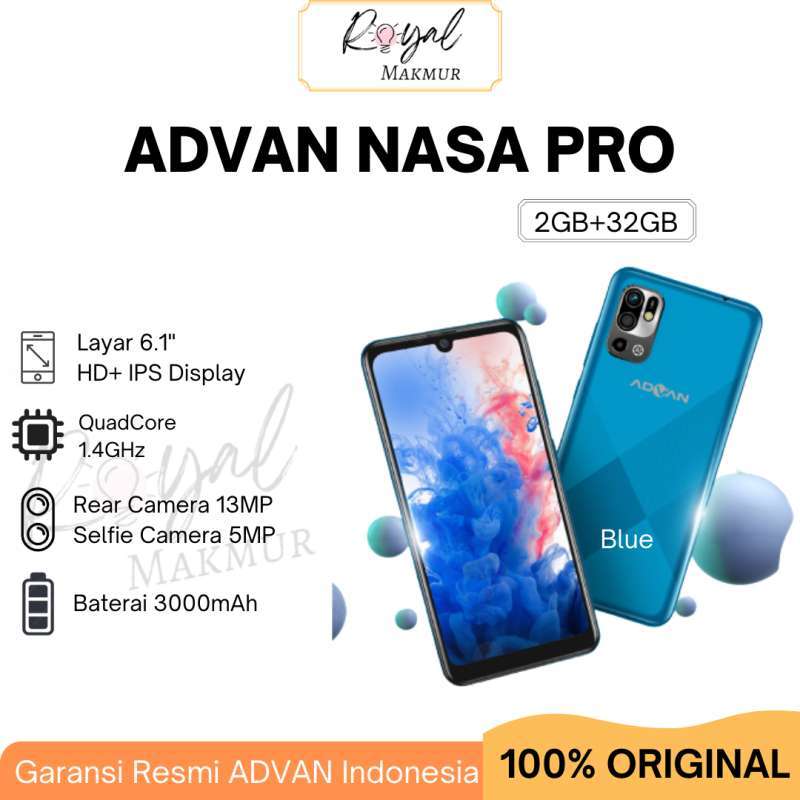 Promo Advan Nasa Pro 2/32 GB - Garansi Resmi di Seller Royal Makmur ...