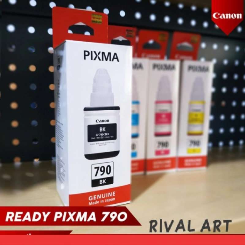 Jual Tinta Canon Pixma Gl-790 Black Original G1010/G2010/G3010/G4010 ...