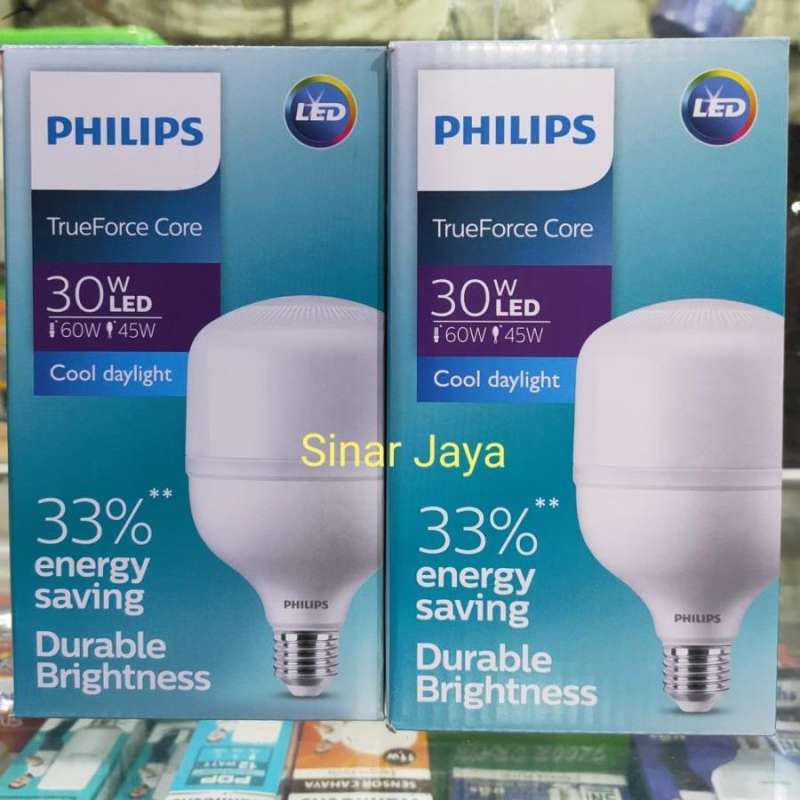 Jual Lampu Philips LED TrueForce 30 Watt Putih E27 di Seller Toko Listrik Sinar Jaya - Sukmajaya ...
