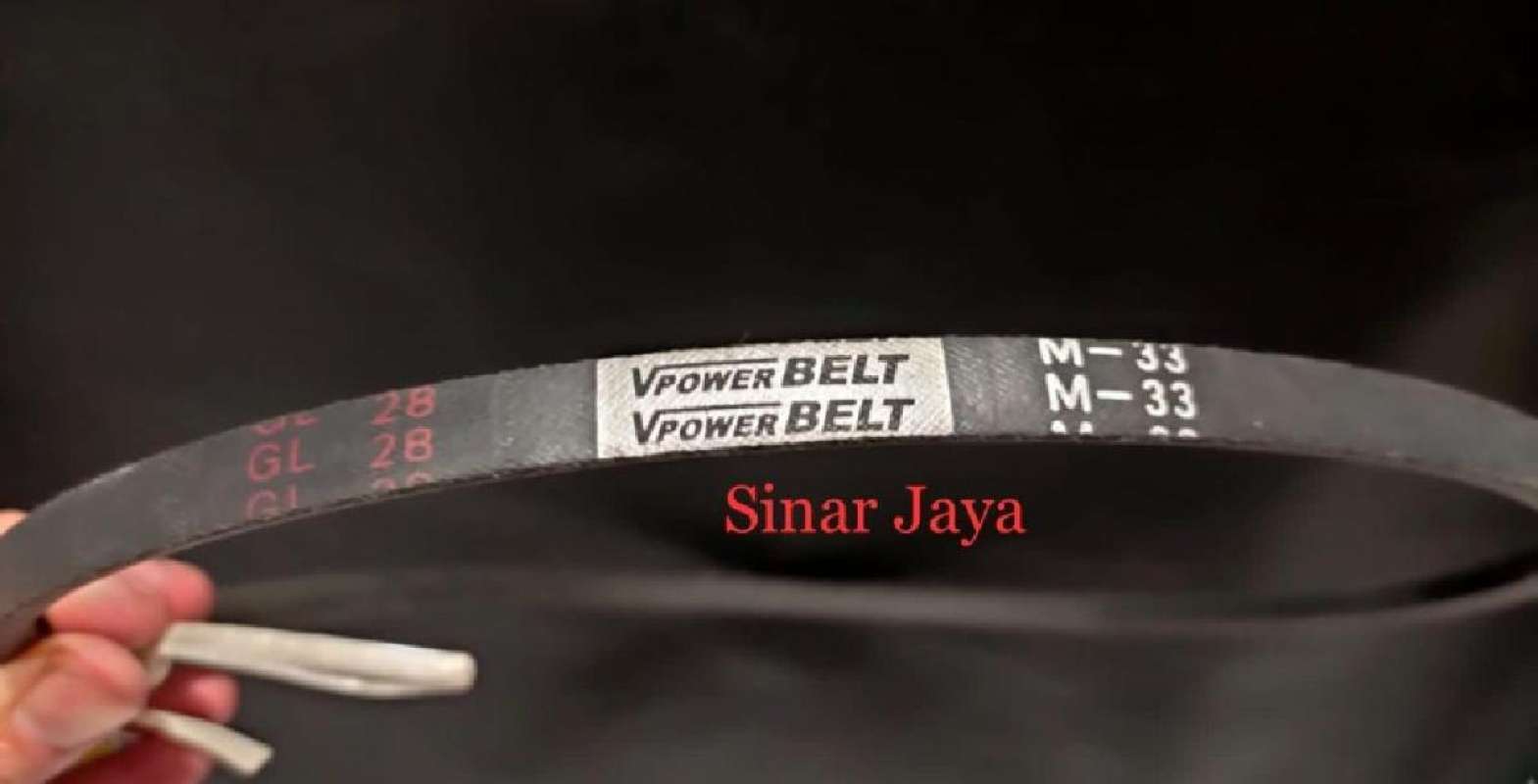 Jual V BELT MESIN CUCI M-33 / Fan Belt di Seller Toko Listrik Sinar Jaya - Sukmajaya, Kota Depok ...