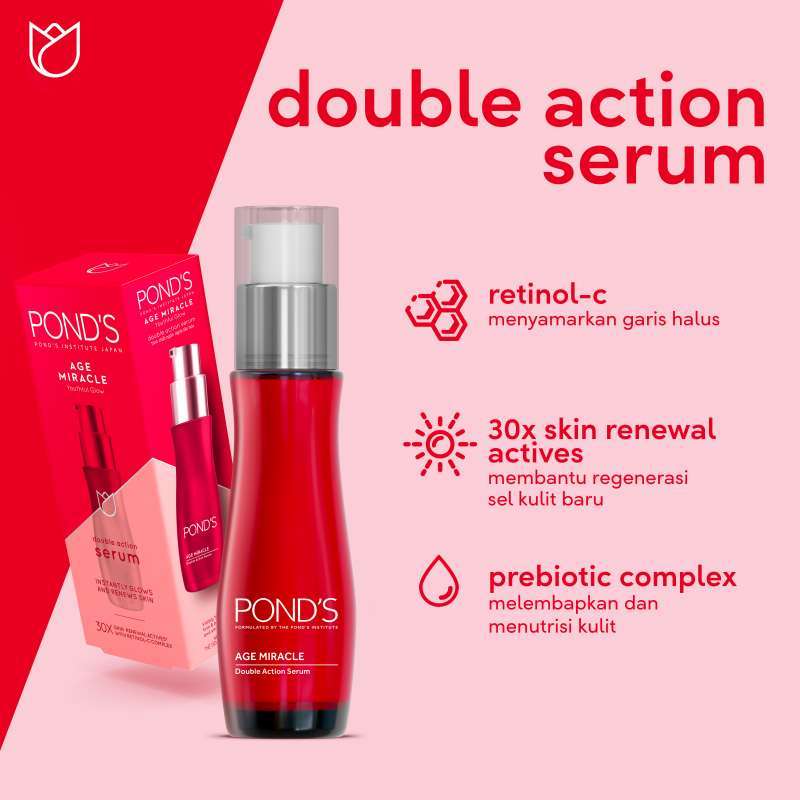 Jual Ponds Age Miracle Complete Set Lengkap Anti-aging Retinol ...