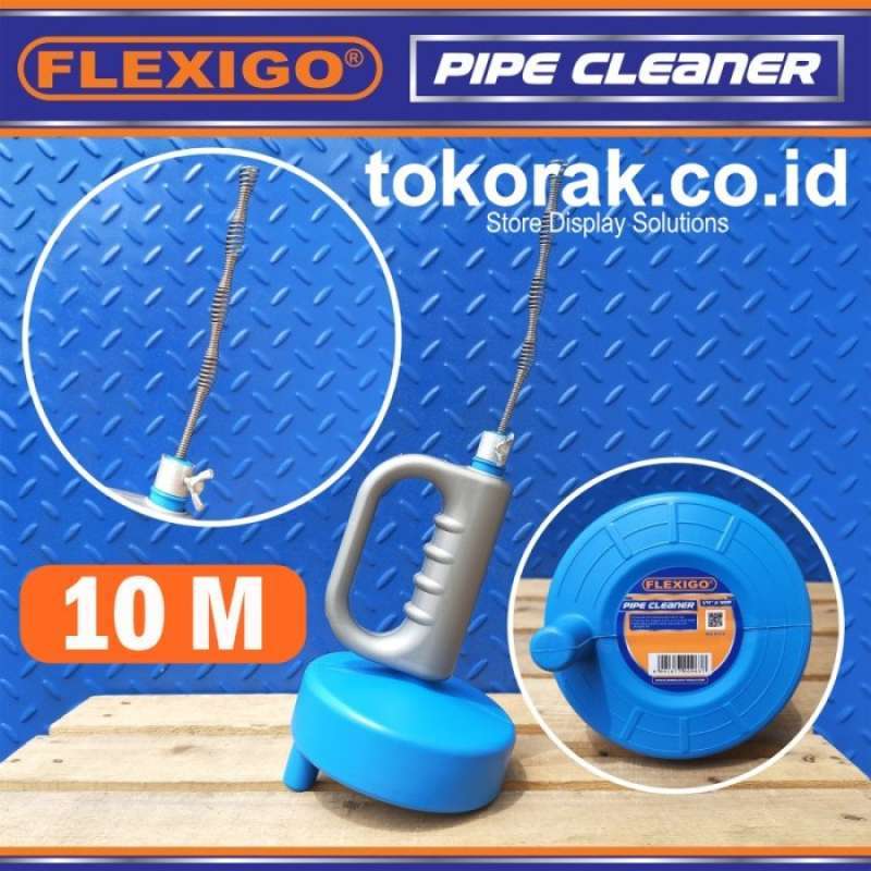 Promo Pipe Cleaner 10 M 1/4 Inch Flexigo Alat Pembersih Saluran Pipa ...