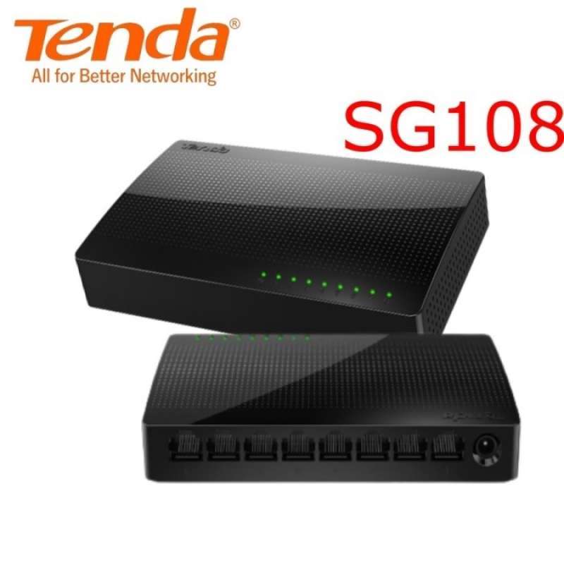 Promo Tenda SG108 8-Port Gigabit Dekstop Switch Diskon 3% di Seller ...