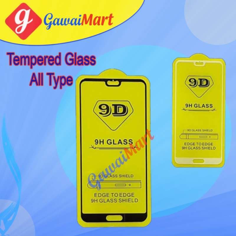 Promo TEMPERED GLASS FULL LAYAR LIST WARNA Diskon 30% di Seller ...