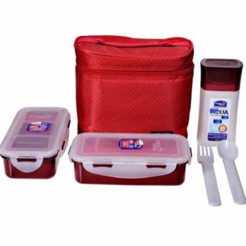 Jual Lock&Lock Locknlock N Lunch Box Set Bekal Kotak Makanan Hpl758Dg ...