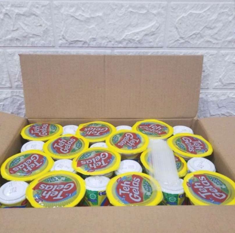 Jual Teh Gelas Original 1 dus isi 24 Cup @160ml di Seller Dian sembako - Kab. Sidoarjo, Jawa ...