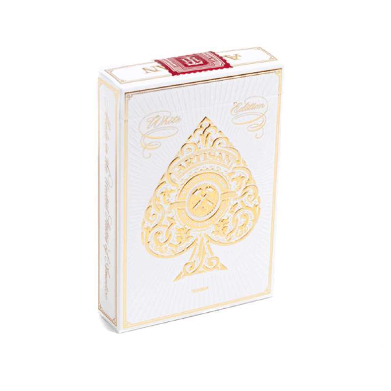Jual Kartu Remi Import Artisan White Theory11 (Playing Cards) di Seller ...