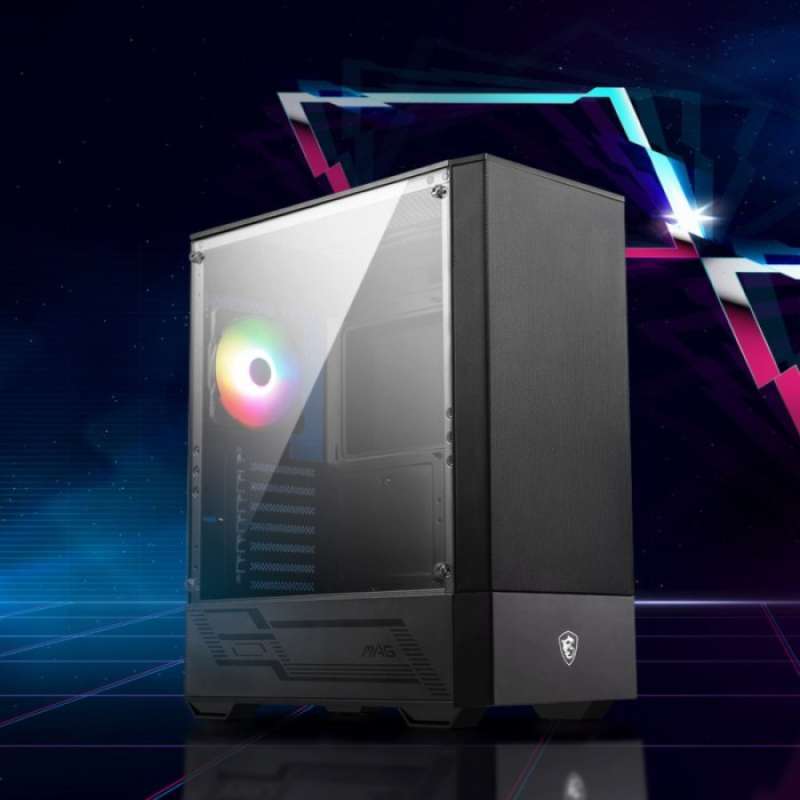 Jual MSI MAG FORGE 111R ARGB MID TOWER TEMPERED GLASS PC CASE CASING GAMING Di Seller Cullen