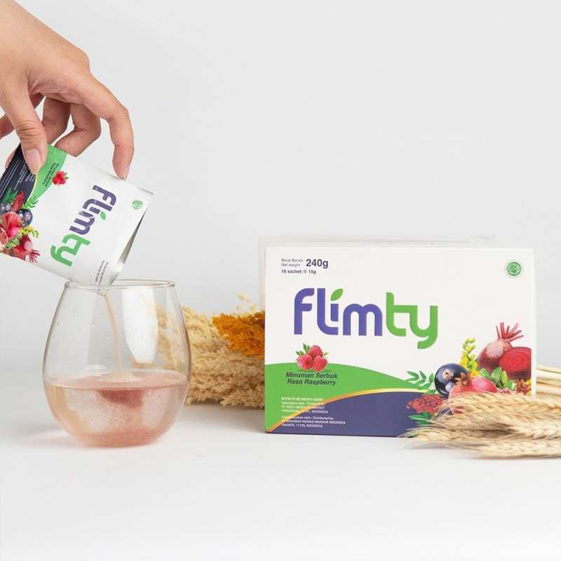 Jual Flimty Fiber Minuman pelangsing Rasa Blackcurrant Original Per Box ...