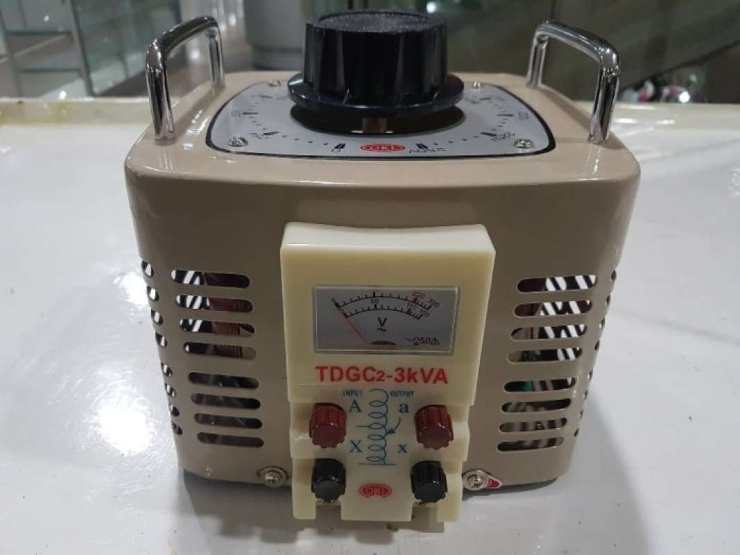 Jual Step Up Down Adjusetable Ac Voltage Regulator 3000 Watt 0V-250V Ac ...