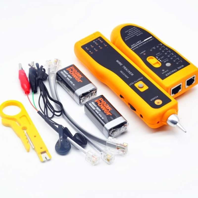 Promo Lan Tester Network Wire Tracker Line Finder Scan Cable Rj 45 Rj ...
