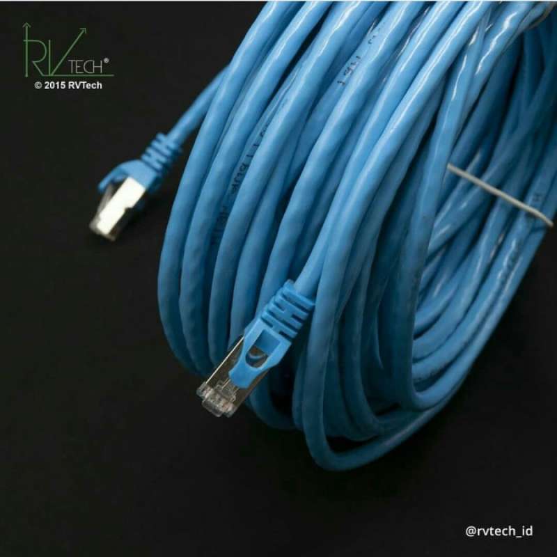 Promo Kabel Lan Cat 6, 25 M. Kepala Besi. Qualitas Terjamin Garansi 2 ...