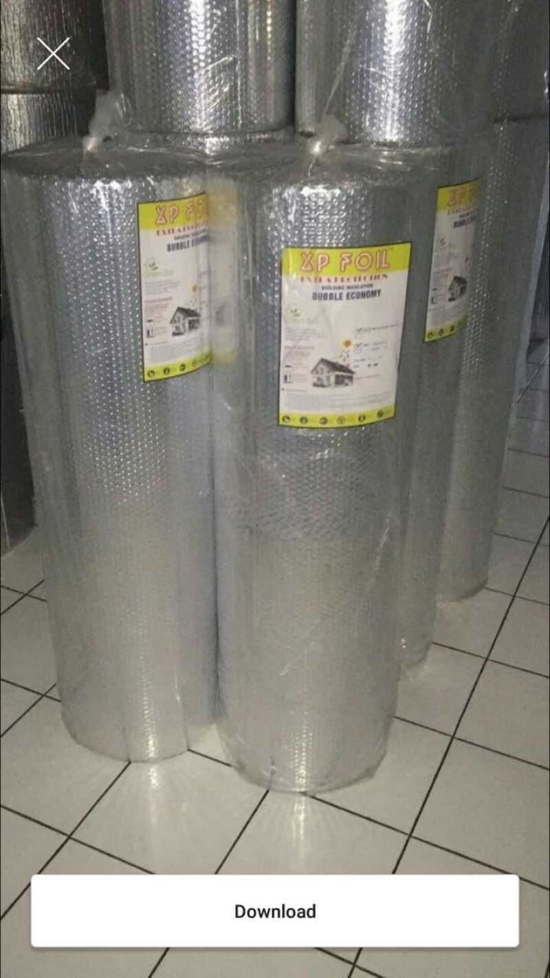 Jual Metalizing Foil, Peredam Panas Atap, Insulasi Aluminium Foil ...