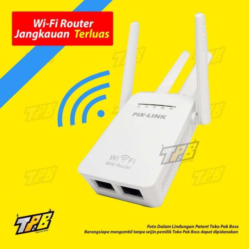 Jual KX983 PIX-LINK 300M WIRELESS WIFI RANGE EXTENDER PENGUAT SINYAL JANGKA di Seller Cullen ...