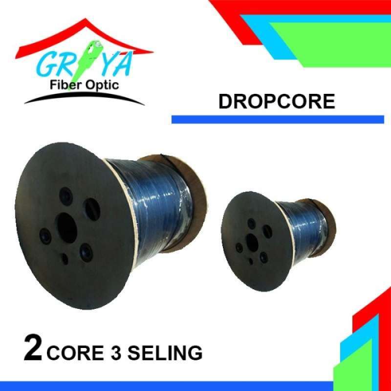 Jual Kabel Dropcore Fiber Optic 2 Core 3 Seling Fiber Tekno Random Di Seller Cullen Darrel