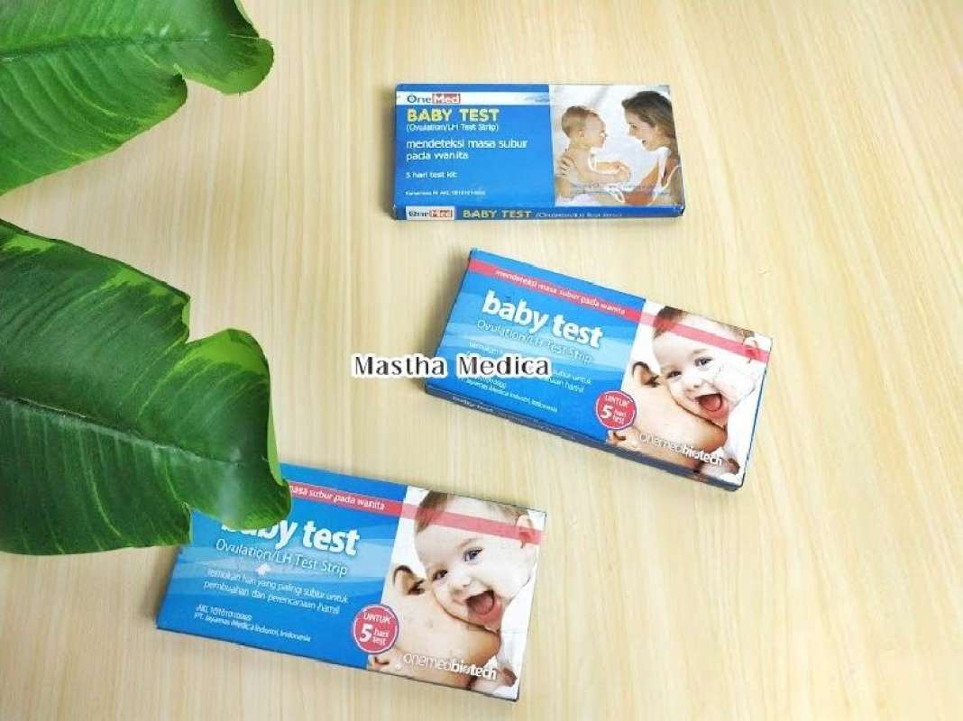 Promo Baby Test Ovulation /LH test Strip Alat deteksi Masa Subur wanita ...