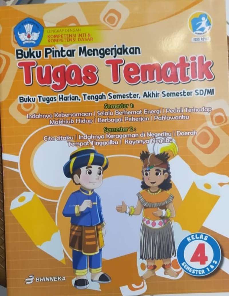 Promo Buku Pintar Mengerjakan Tugas Tematik Sd Kelas 1 6 Kelas 3