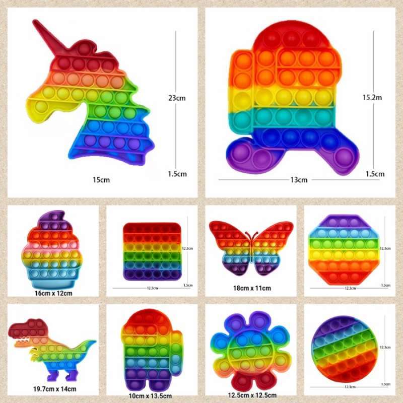 Jual MAINAN POPIT FIDGET PUSH IT POP IT MAINAN TREND TIKTOK MOTORIK ...