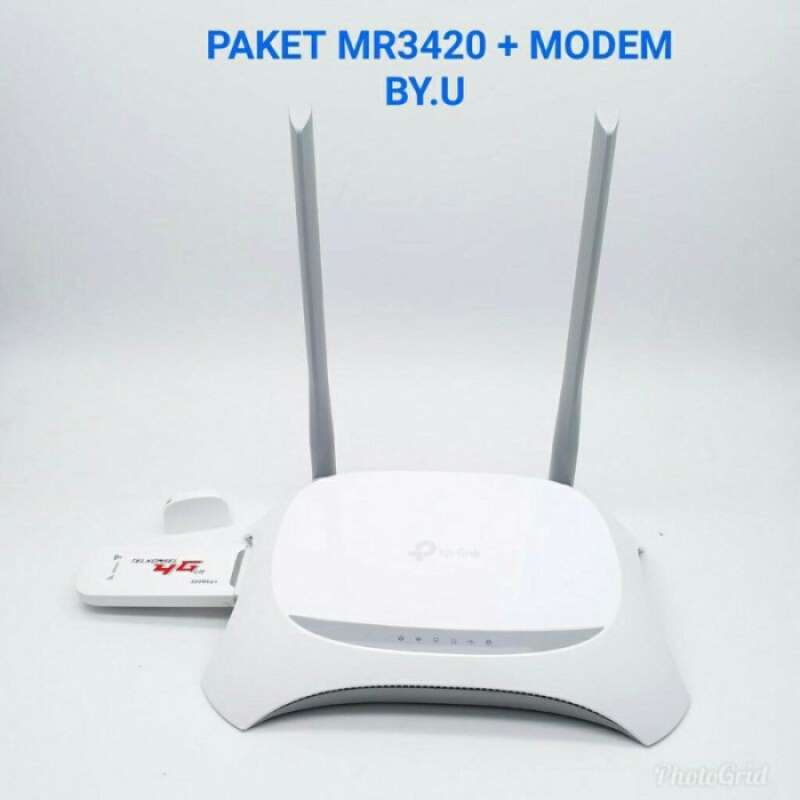 Jual Paket TP LINK MR3420 Modem Wingle 4G LTE Unlock All GSM 1800mhz di Seller Cullen darrel ...