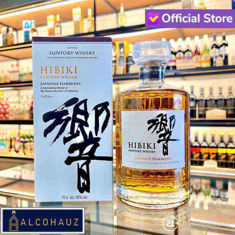 Jual ORIGINAL Hibiki Japanese Harmony Suntory Whisky Japan Jepang 700ml ...