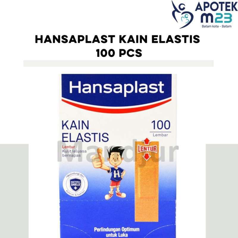 Jual Hansaplast Kain Elastis 100 Lembar / Plester perekat / Alat P3K ...