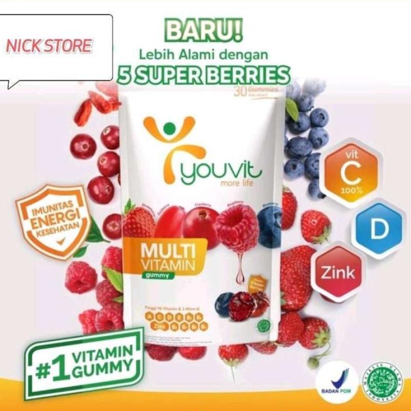 Jual YOUVIT MULTIVITAMIN di Seller NICK.STORE - Kab. Bandung, Jawa ...
