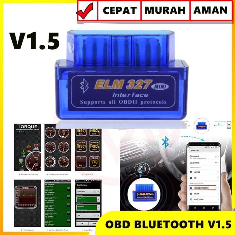 Jual ELM327 MINI OBD OBD2 BLUETOOTH WIRELESS CAR SCANNER V1.5 UPDATED di Seller Toko Widyatami ...
