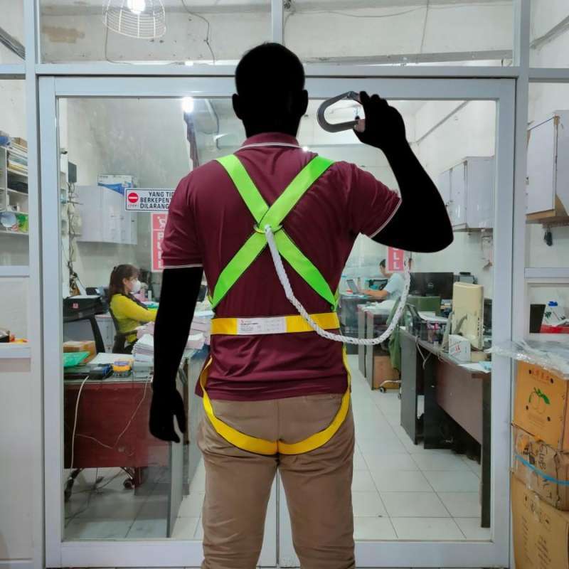 Jual Safety Belt Full Body Single Hook Besar - Sabuk Keselamatan di ...