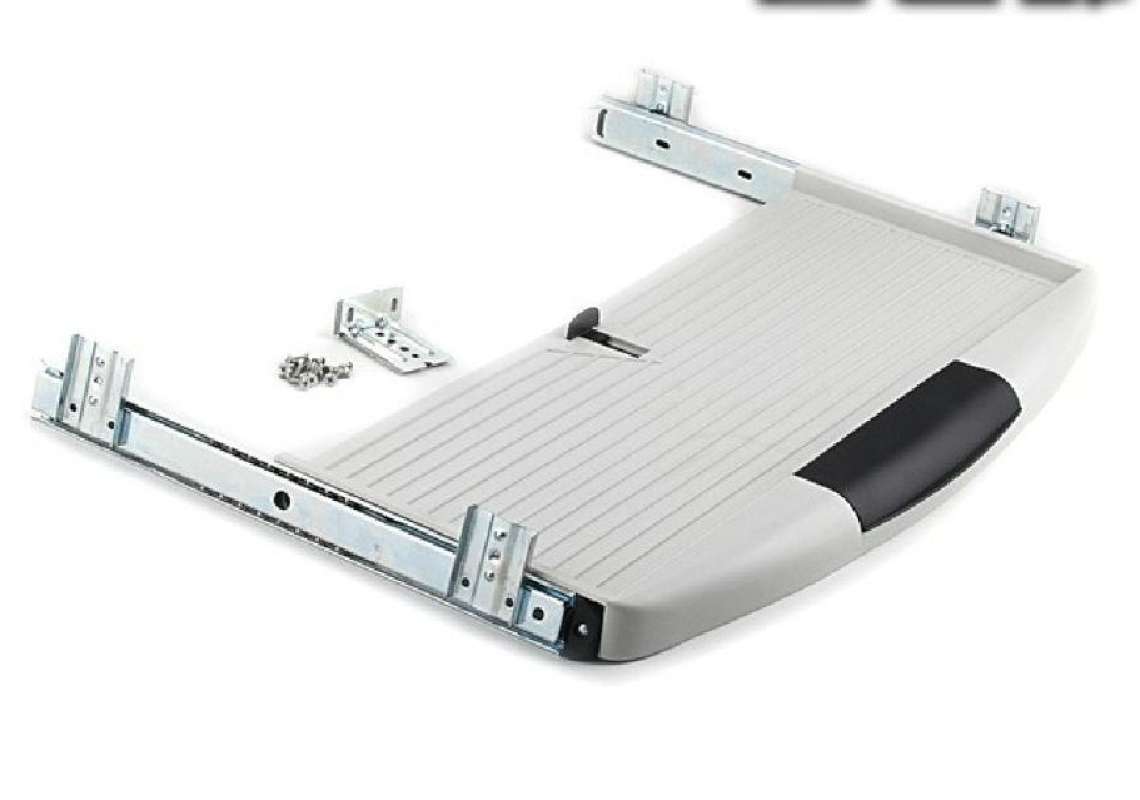 Jual Rak Keyboard Trey & Mouse Komputer - Abu-abu Di Seller The Best ...