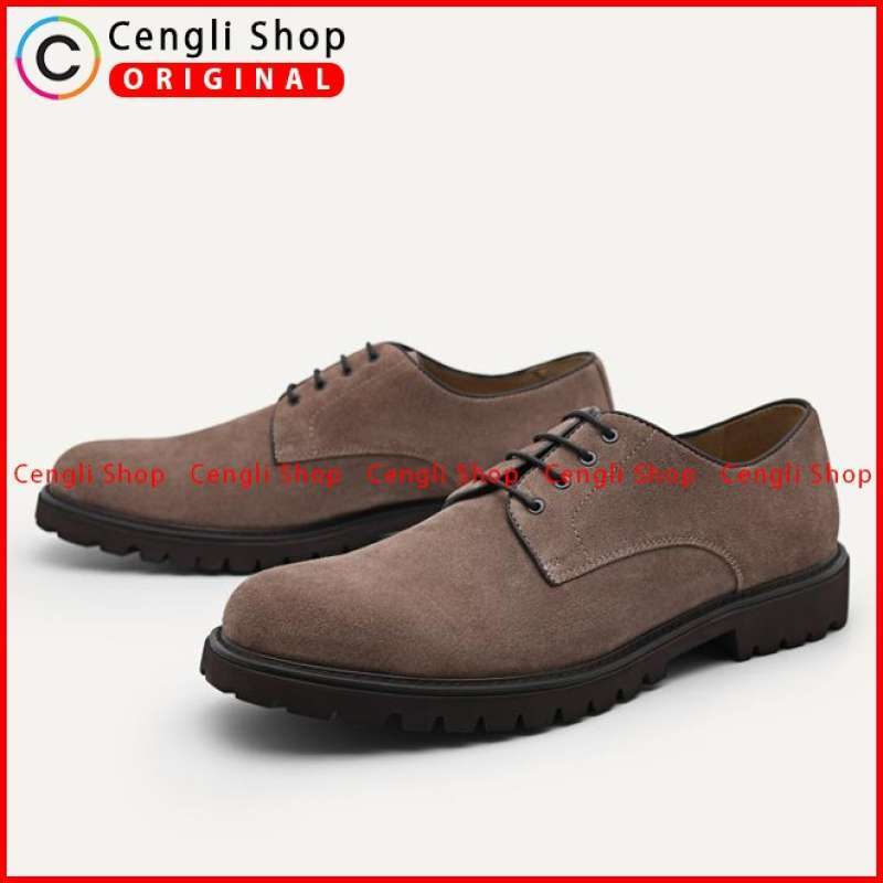 Jual SEPATU KULIT PEDRO KERJA KANTOR PRIA BRANDED ORIGINAL COKLAT PM145 di Seller CENGLI SHOP ...