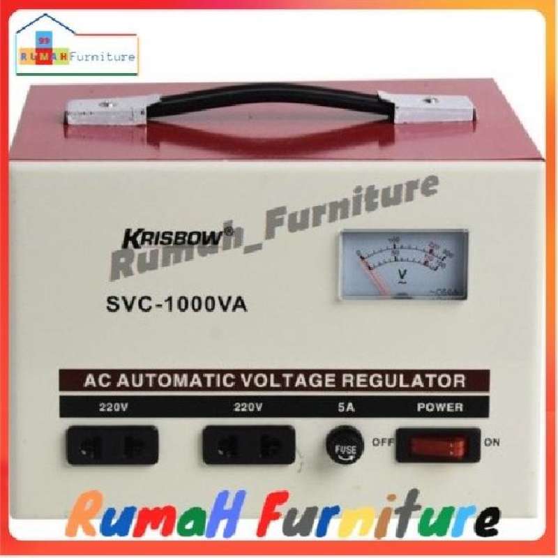 Jual Krisbow Stabilizer 1000 Watt Analog Stabilizer 1 Kva Di Seller ...