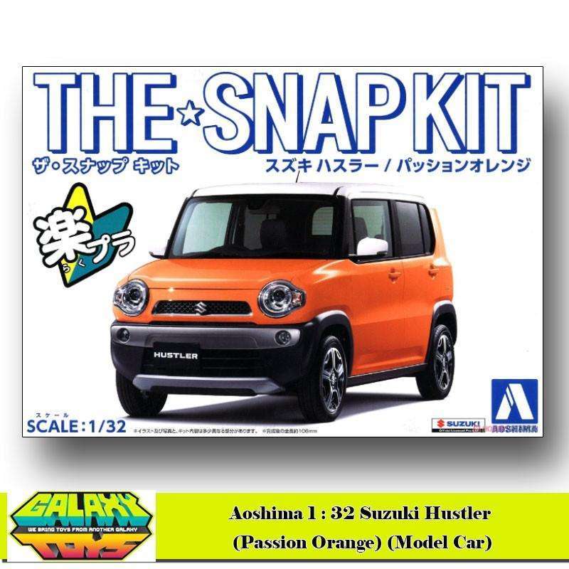 Jual Aoshima 1:32 Suzuki hustler (Passion Orange)(Model Car) - Mokit di ...