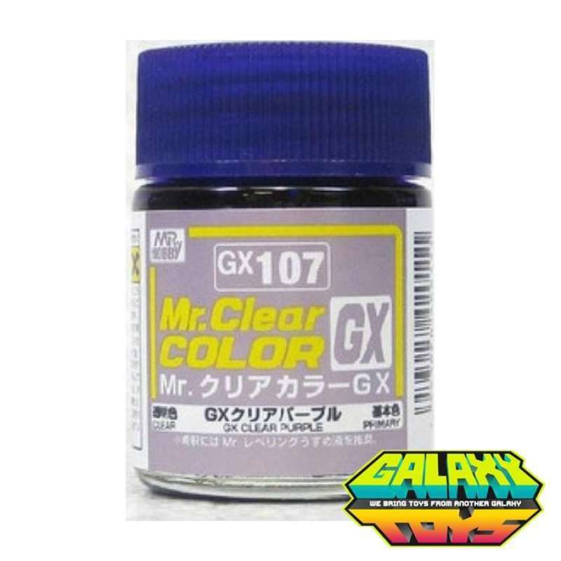 Jual MR HOBBY MR CLEAR COLOR GX GX 101 - 113 di Seller Galaxy Toys ...