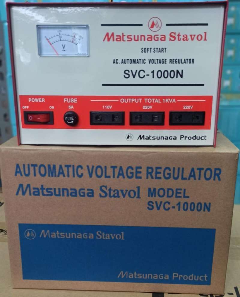 Jual Stabilizer Matsunaga 1000watt 1000 Watt Stavol Svc di Seller lengkapedia - Kramat, Kota ...