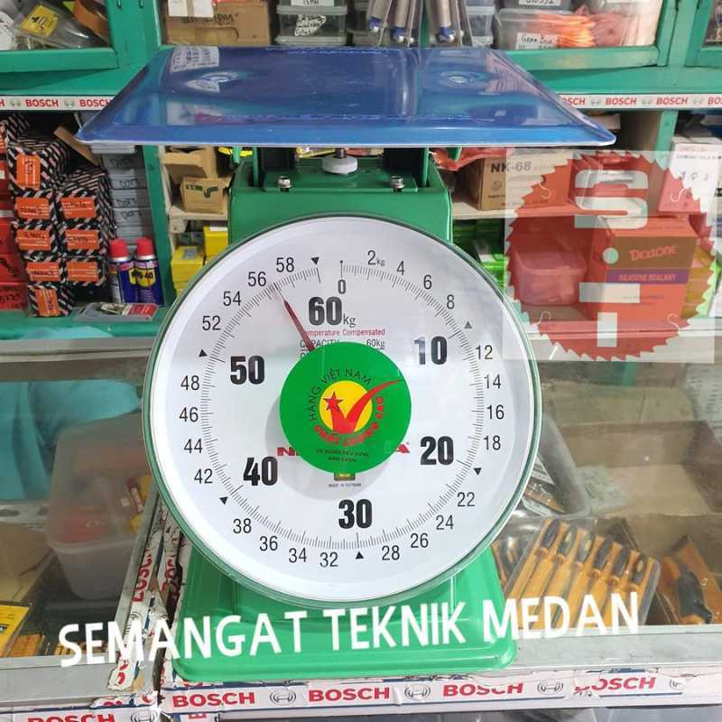 Jual 60kg TIMBANGAN DUDUK LAUNDRY MANUAL 60 kg 60kg NHON HOA VIETNAM ORI di Seller Semangat ...