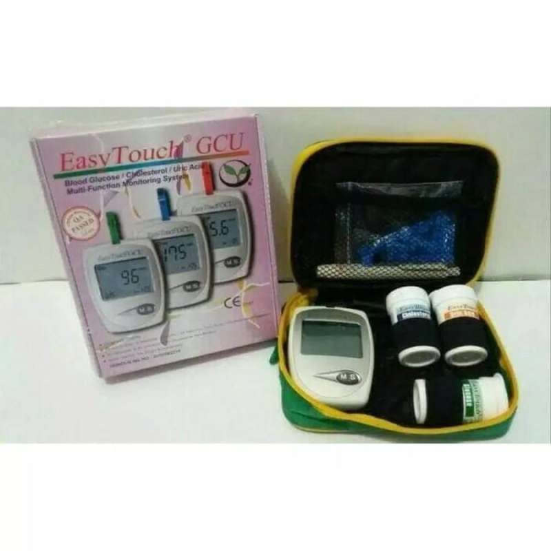 Jual Easy touch alat ukur gula darah asam urat kolesterol di Seller ...