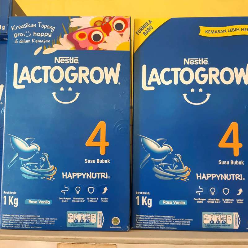 Jual Lactogrow 4 Vanila 1kg di Seller DUO ANDHIKA SHOP - TOKO SUSU DUO ...