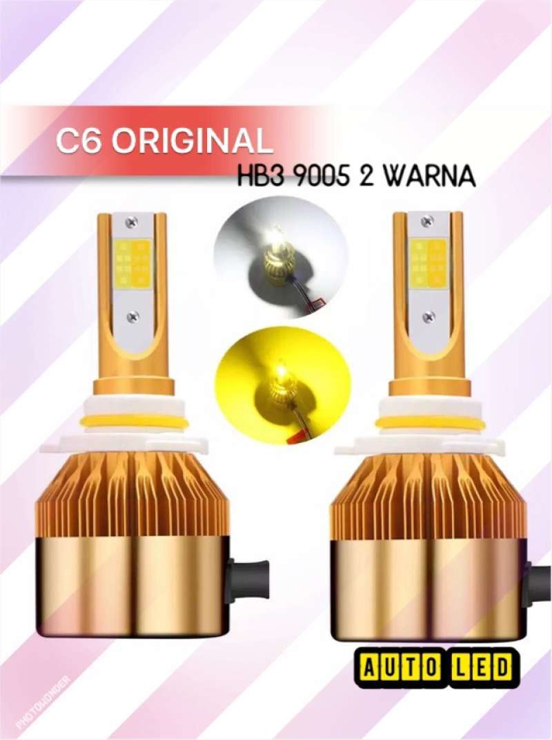 Promo Lampu Led Mobil HB3 9005 2 Warna Putih Kuning A00241 Diskon 14% di Seller GIFAR OLSHOP ...