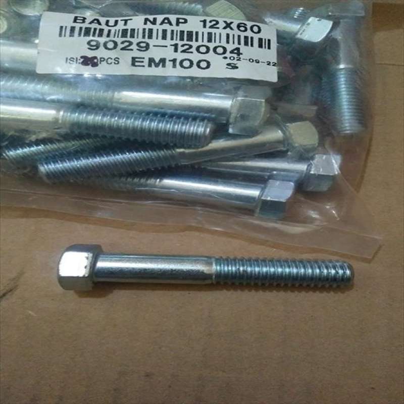 Jual Baut Nap As Roda Hino Jumbo EM100 Ranger 19 mm 12x60 9019-12204 di ...