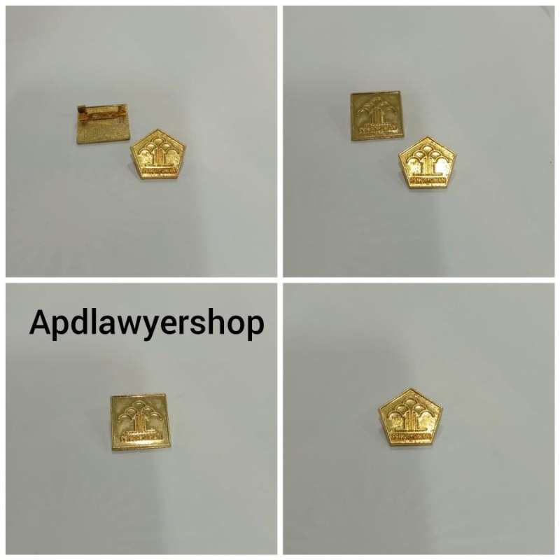 Jual Pin Kemenkum Ham Pengayoman Pin Pengayoman Kuningan Peniti di ...