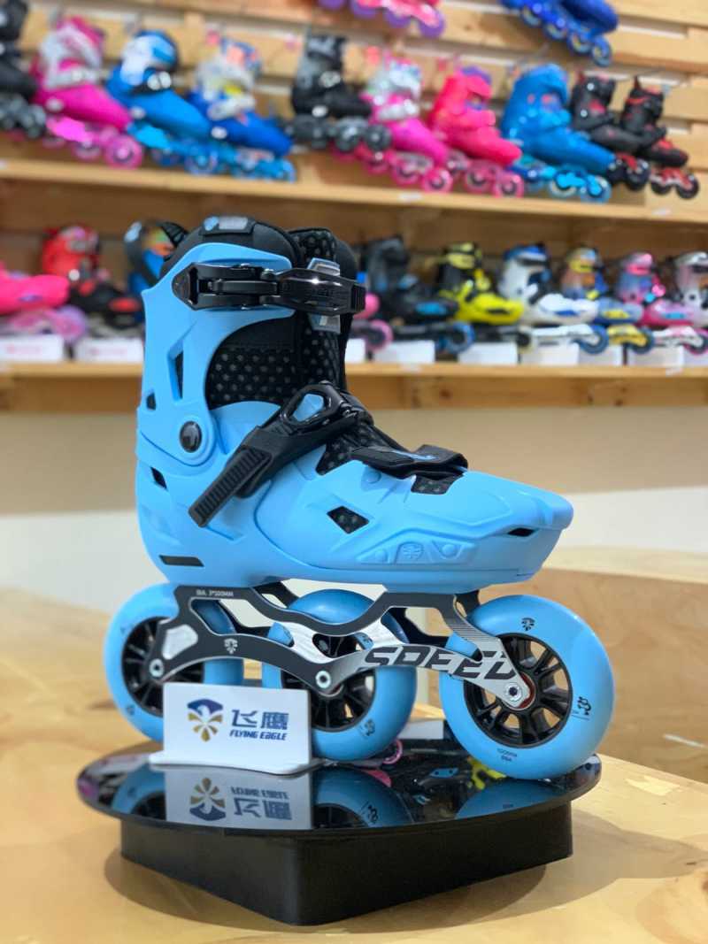 Jual Sepatu Roda Inline Skate Anak Flying Eagle S7 Speed Blue di Seller ...