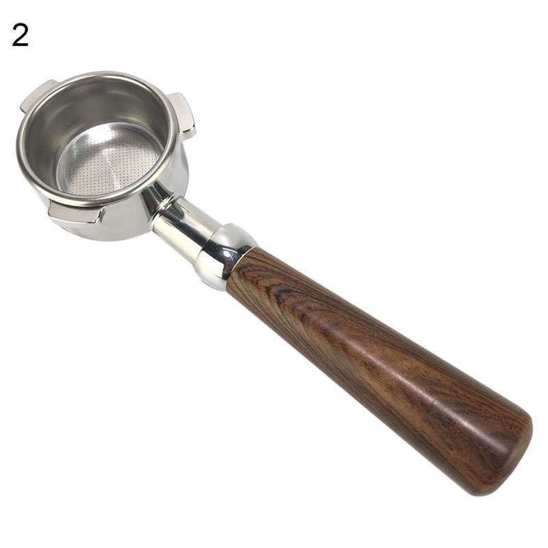 Jual 54mm Bottomless Filter Holder Espresso Machine Handle for Breville ...